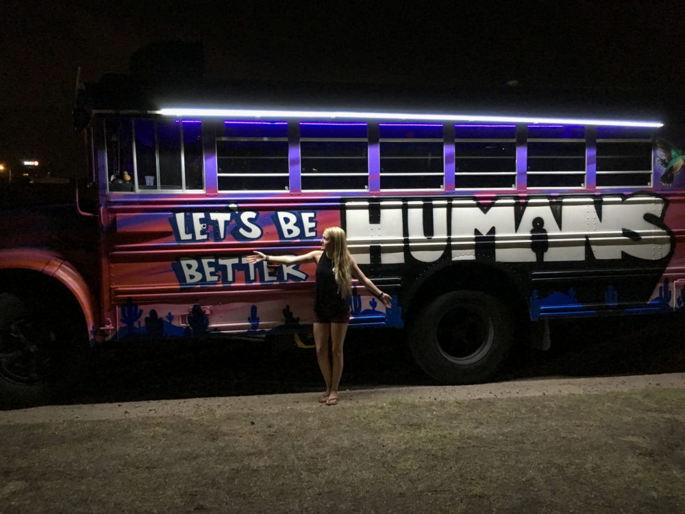 Let’s Be Better Humans is back on the road with its Magic Bus